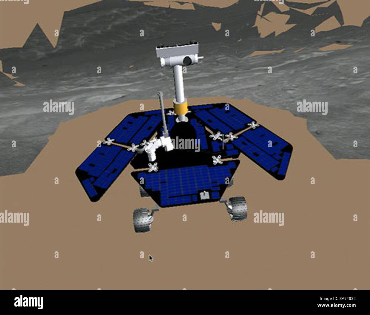 May 06, 2004; Edwards, CA, USA; At the Edge of 'Endurance' This image ...