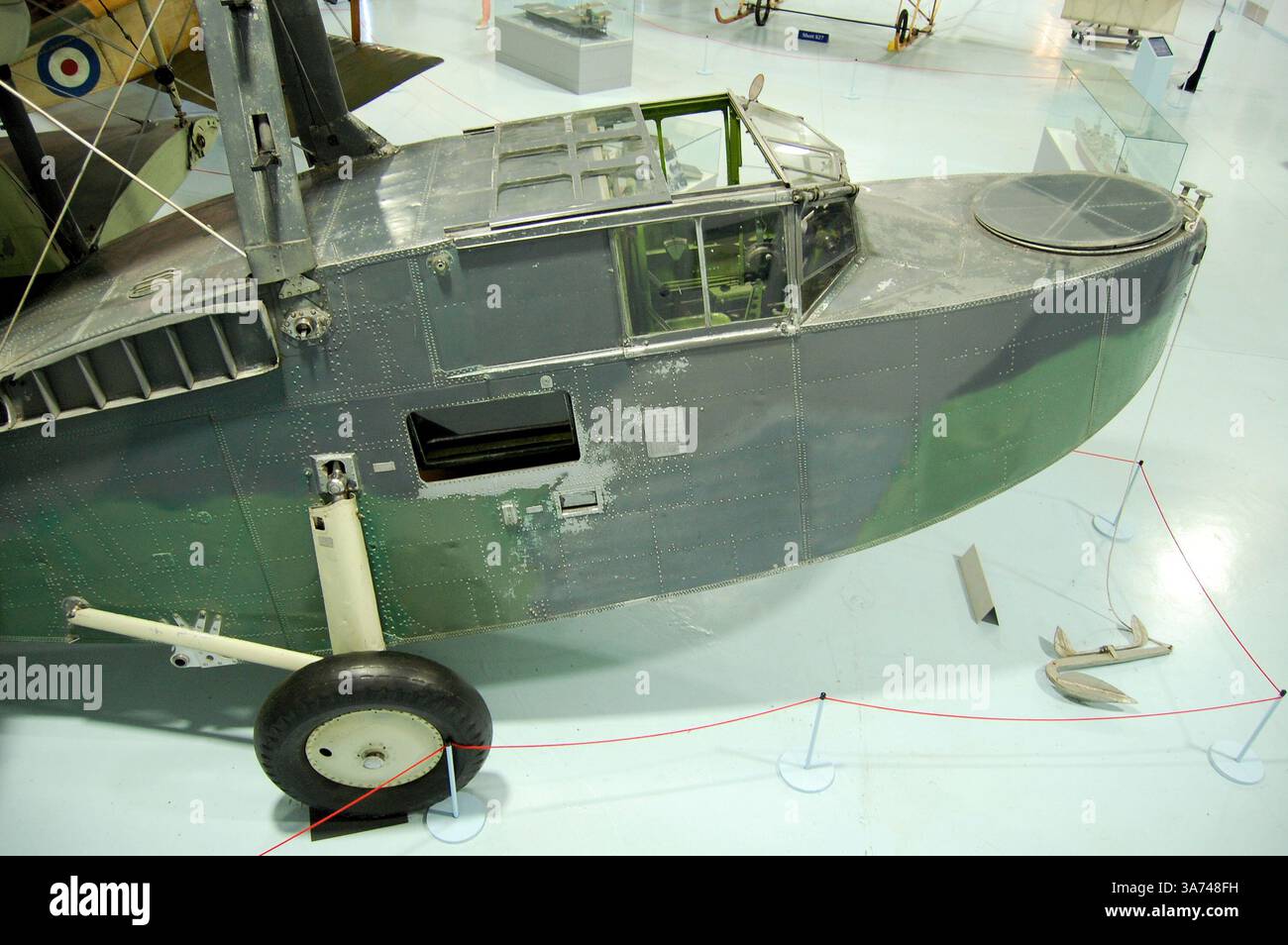 Supermarine Walrus amphibian, WW2 aircraft, Fleet Air Arm Museum Stock ...