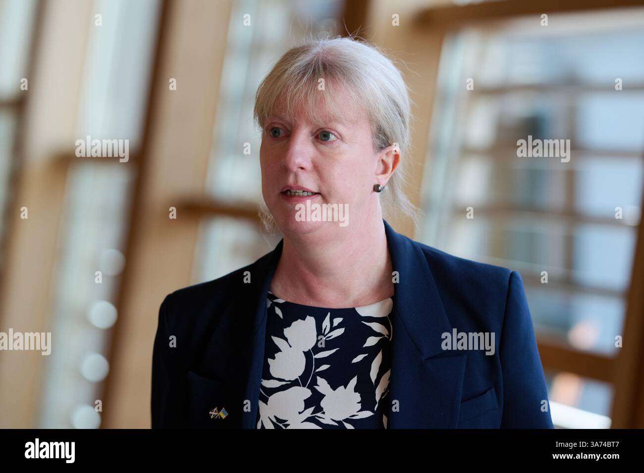 Edinburgh Scotland, UK 26 March 2025. Cabinet Secretary for Finance and ...