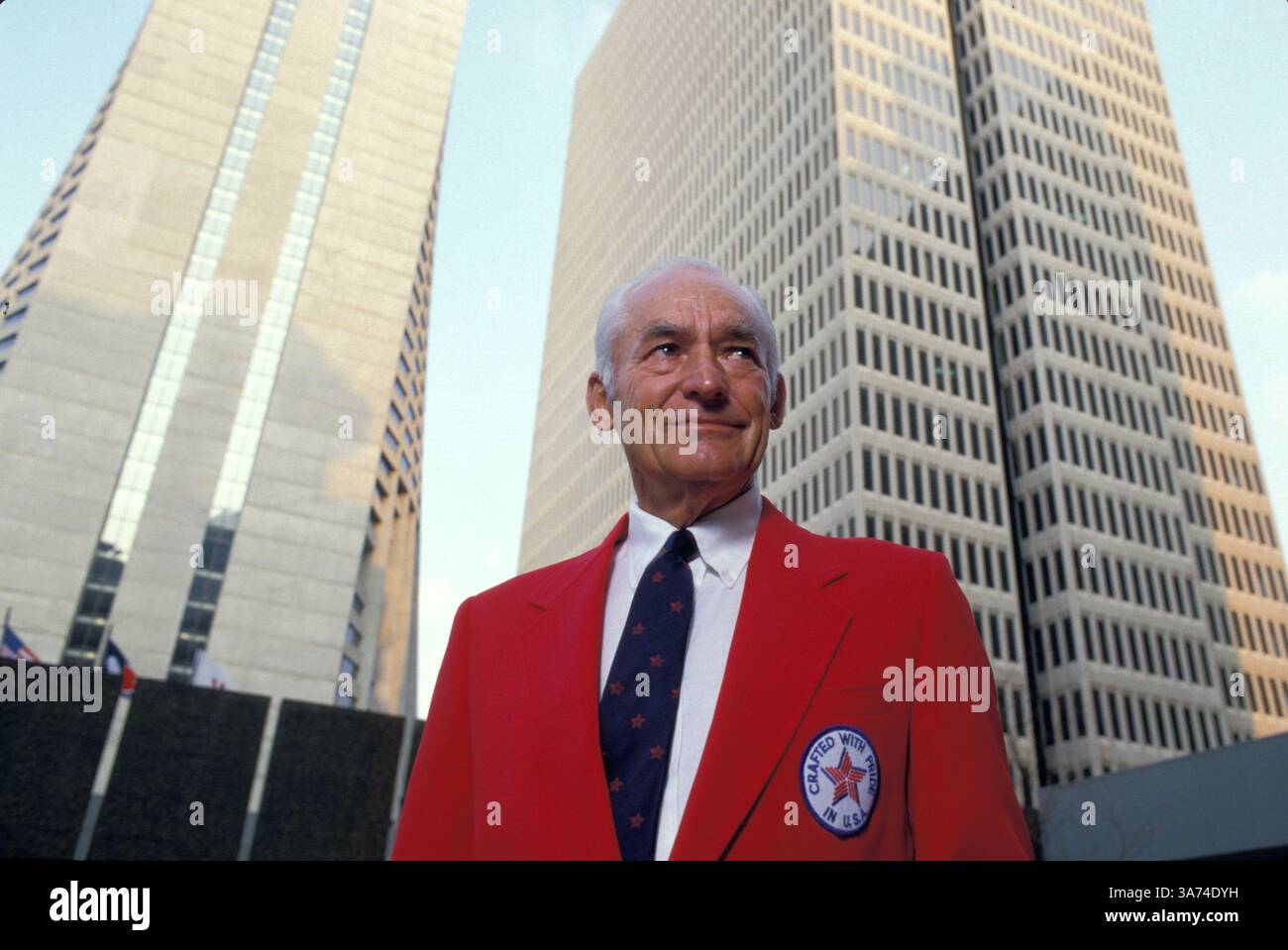 Sep 01, 1985; Atlanta, GA, USA; SAM WALTON (1918-1992), American ...