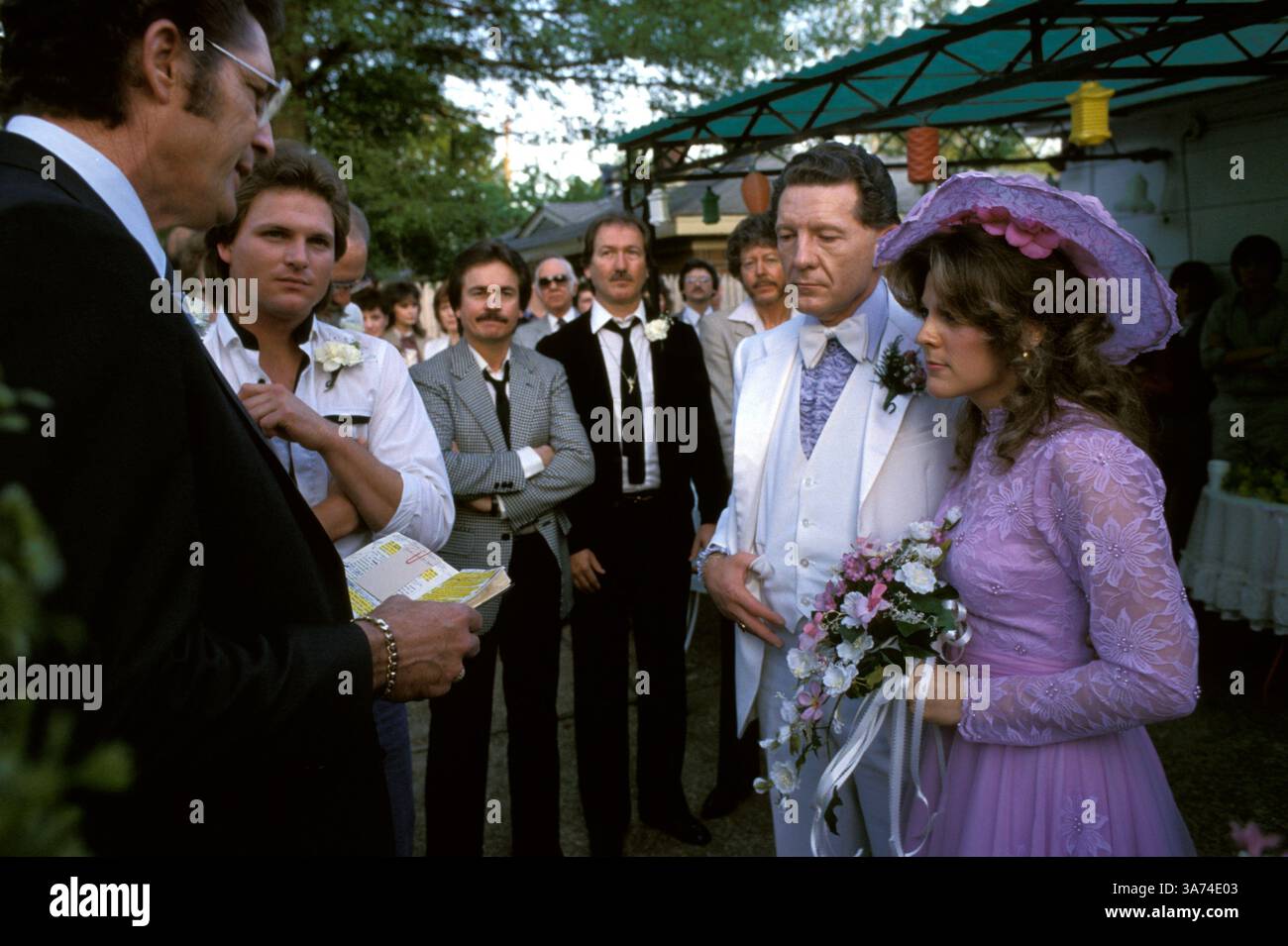 Apr 12, 1984; Atlanta, GA, USA; Musician JERRY LEE LEWIS gets married ...
