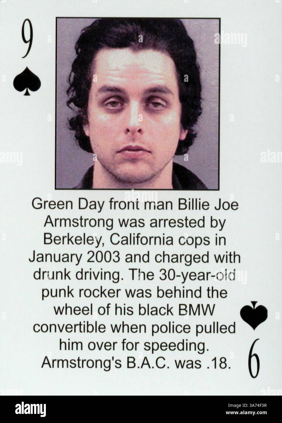 Jun 24, 2004; Hollywood, CA, USA; Photo shows celebrity mug shot ...