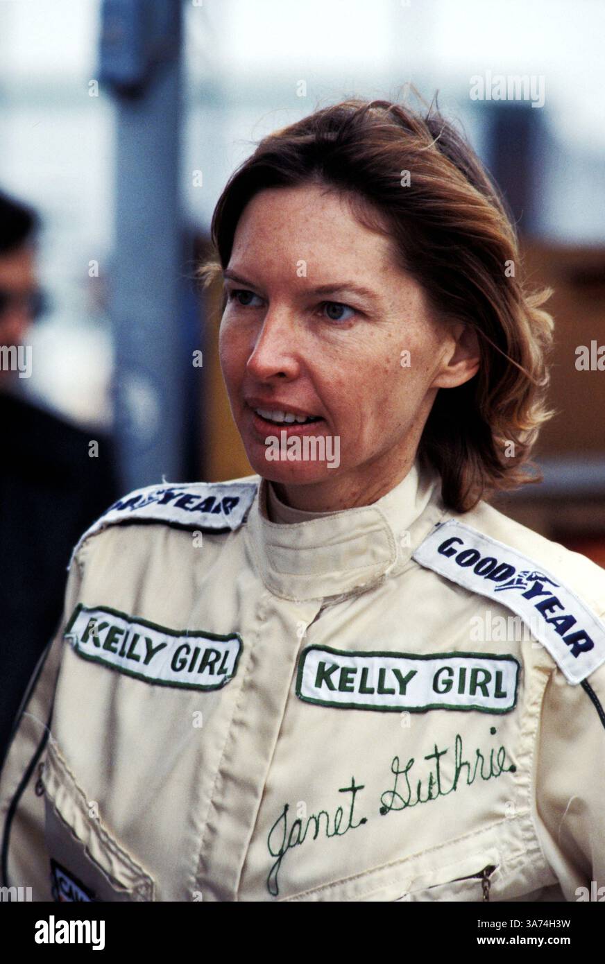 Aug 08, 1977; Washington, DC, USA; Race car driver JANET GUTHRIE, the ...