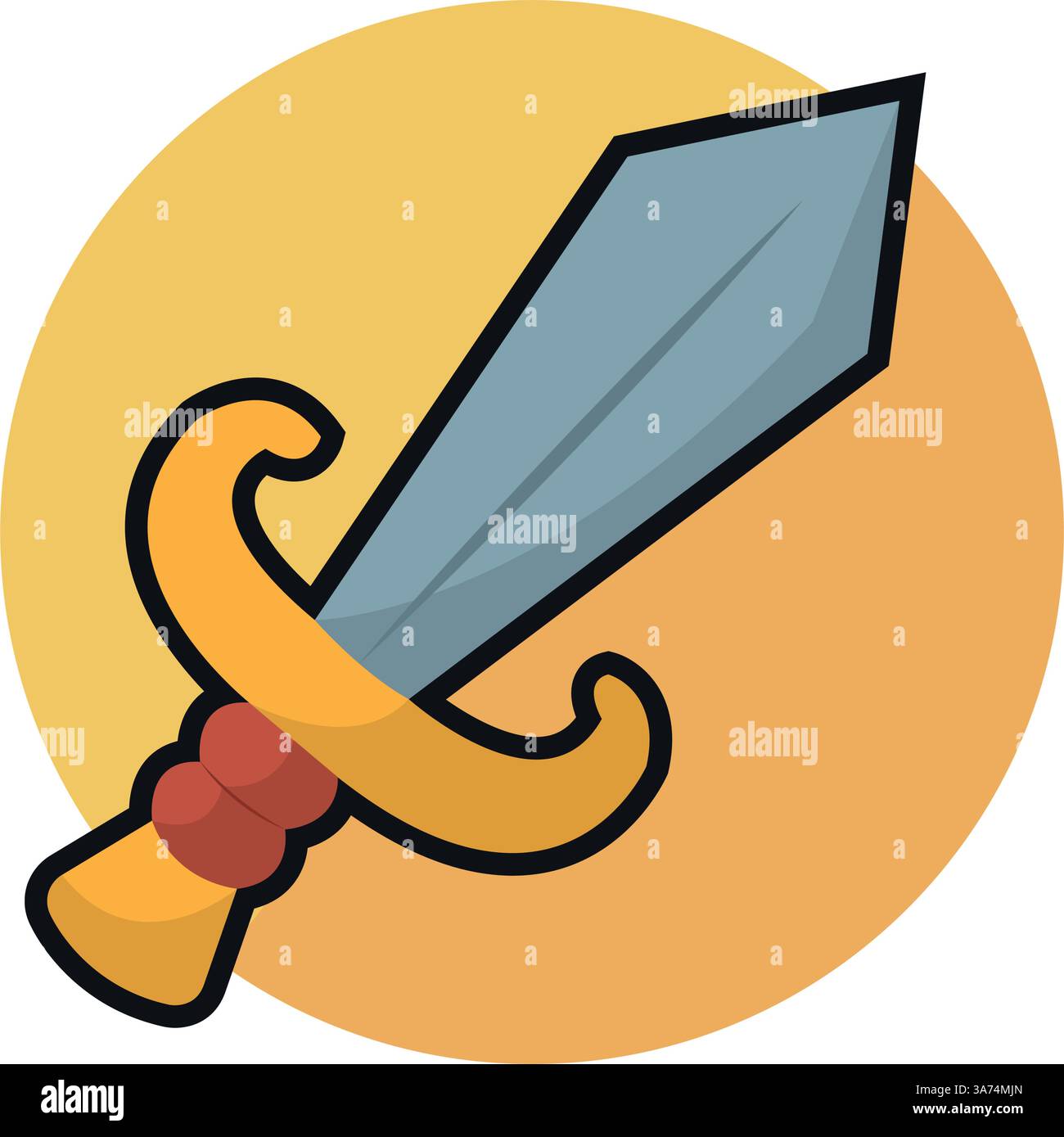 Isolated sword weapon medieval icon Stock Vector Image & Art - Alamy