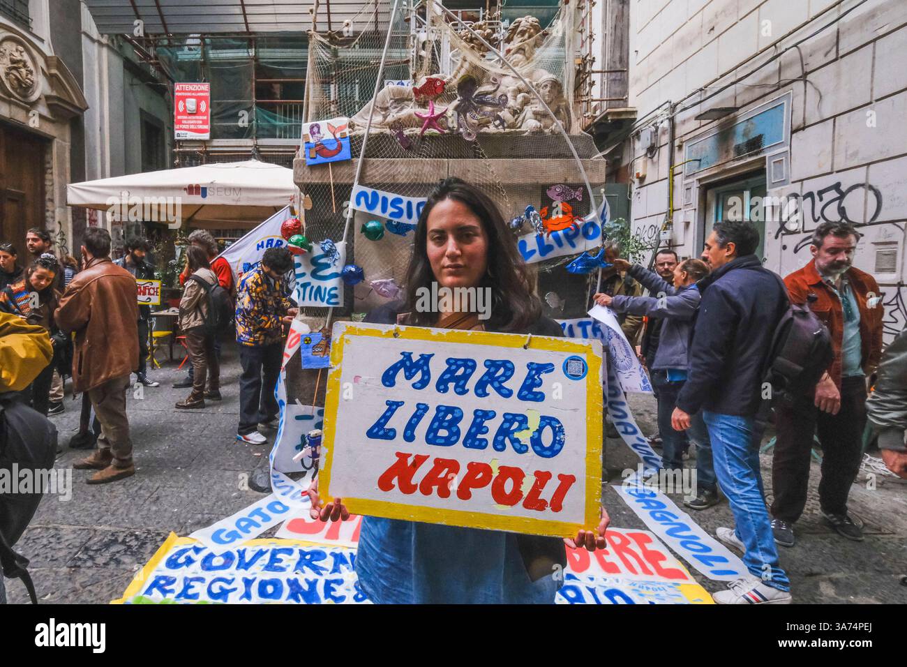 Today, March 26, 2025, activists of the Mare Libero network gathered at ...