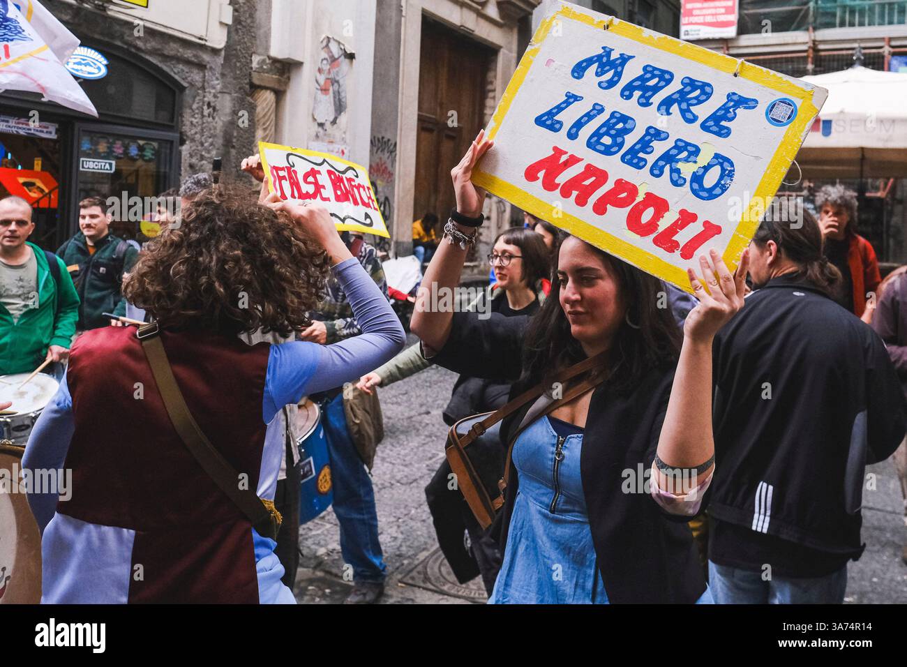 Today, March 26, 2025, activists of the Mare Libero network gathered at ...