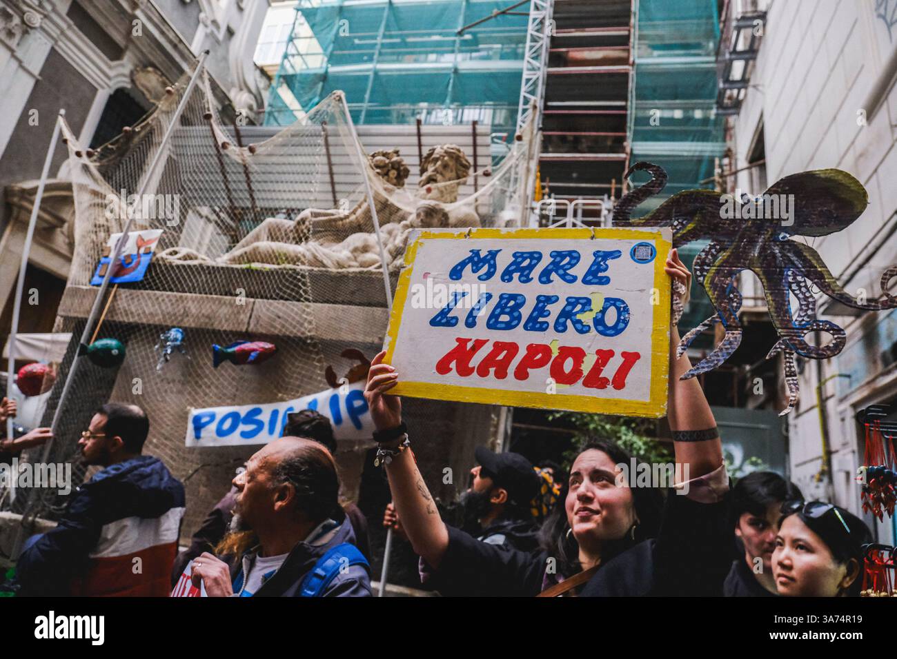 Today, March 26, 2025, activists of the Mare Libero network gathered at ...