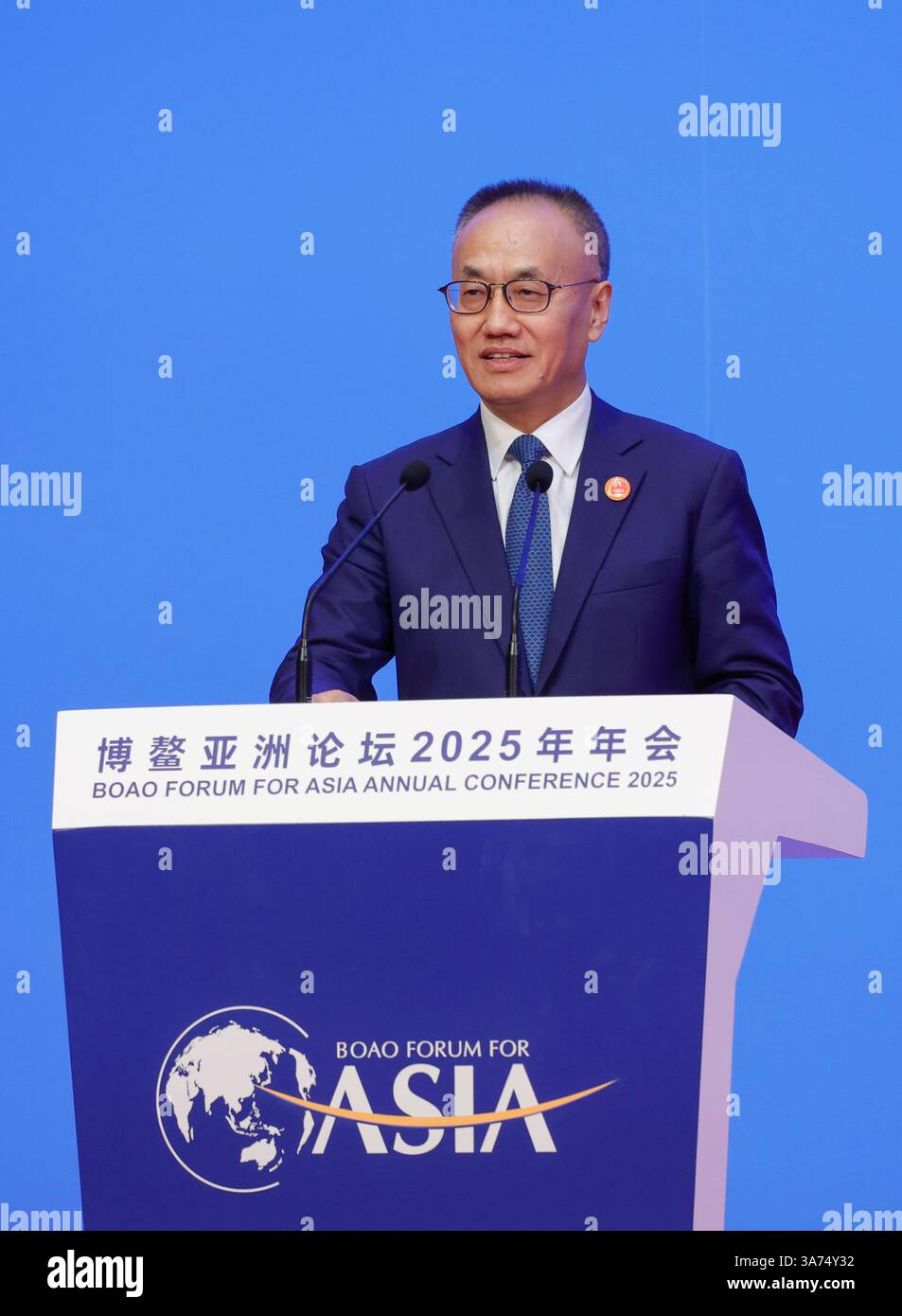 Boao, China's Hainan Province. 26th Mar, 2025. Chinese Vice Foreign ...