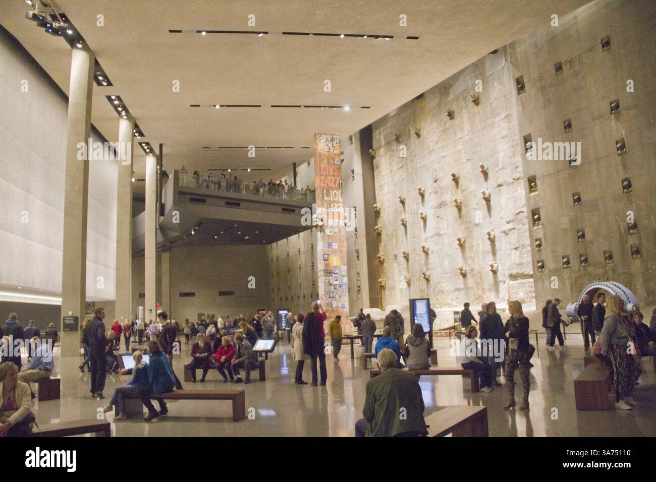 World trade center slurry wall hi-res stock photography and images - Alamy