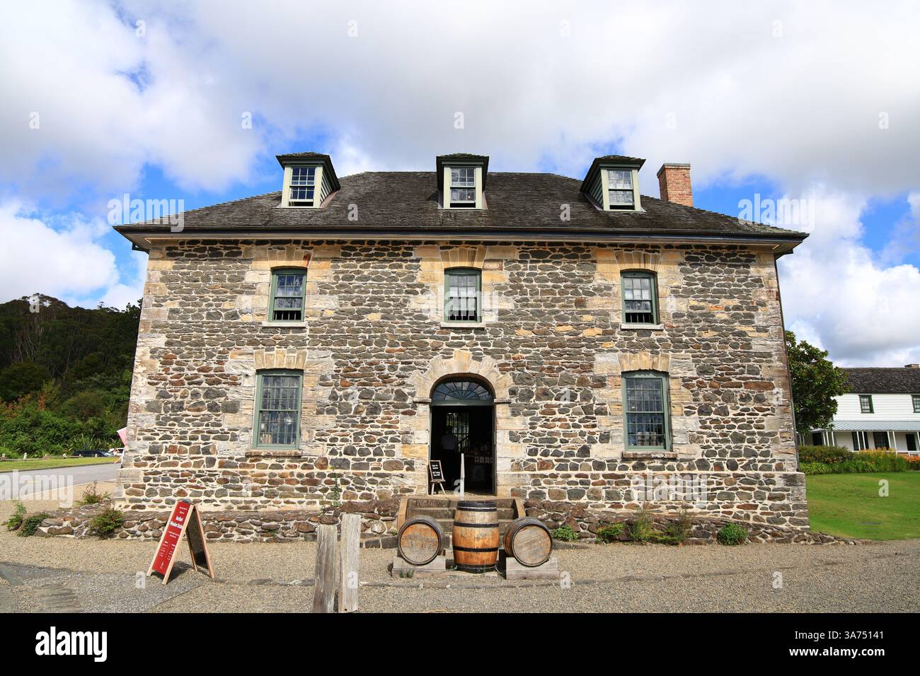 The Stone Store at Kerikeri in the Bay of Islands was built in the ...