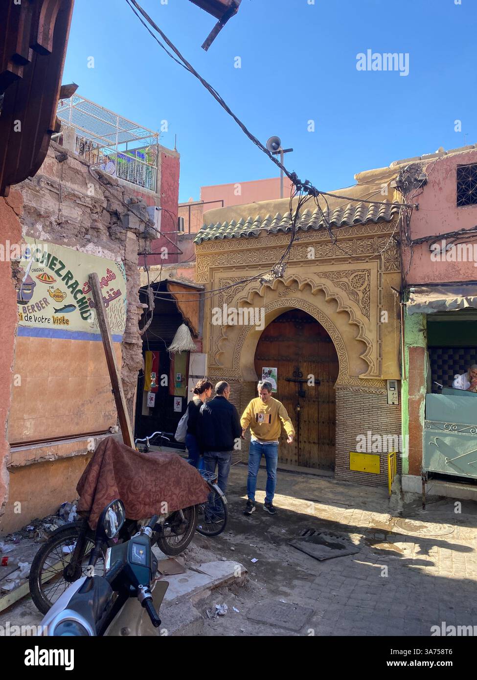 Exploring the Heart of Marrakech – Streets, Souks, Culture Stock Photo ...