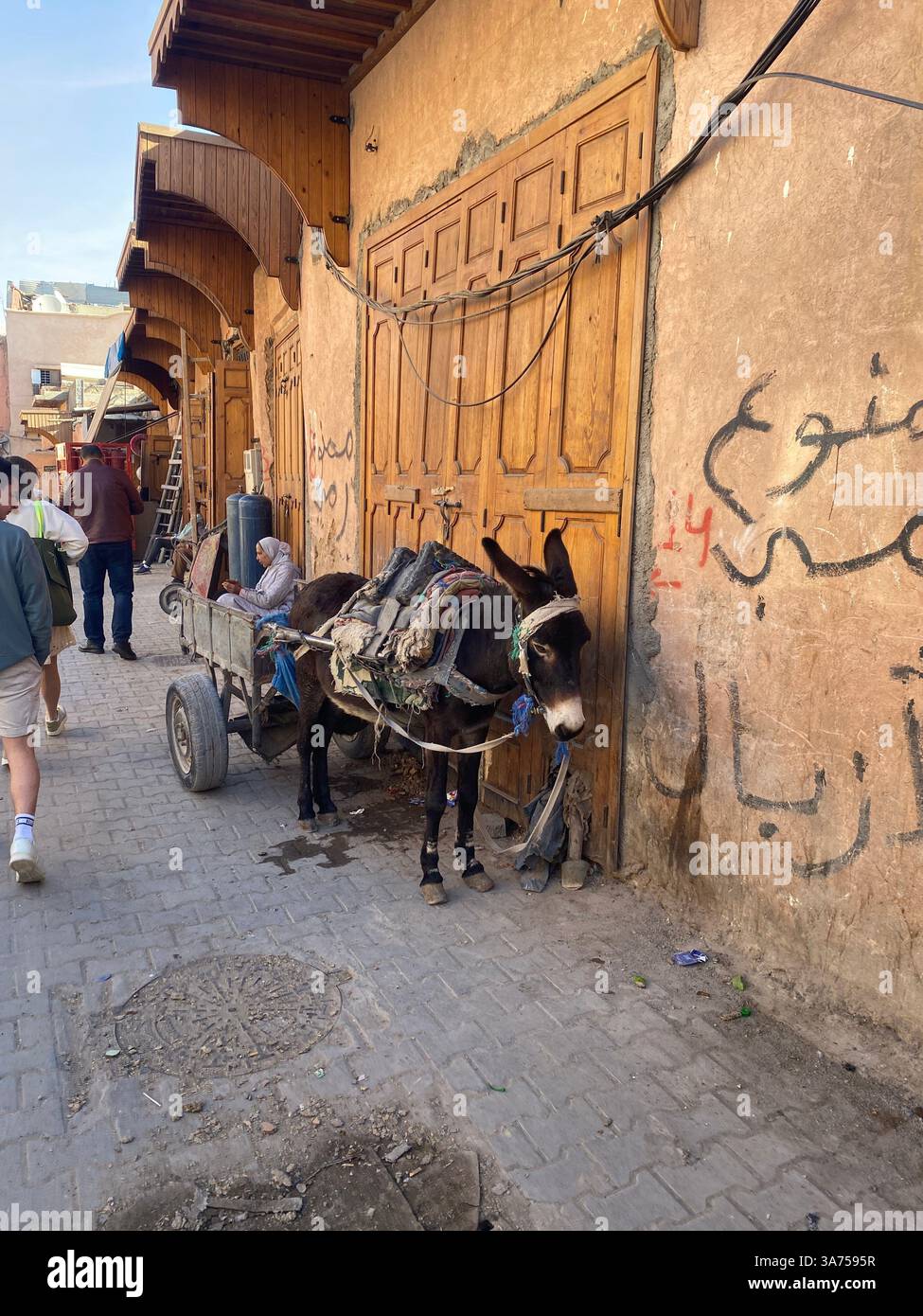 Exploring the Heart of Marrakech – Streets, Souks, Culture Stock Photo ...