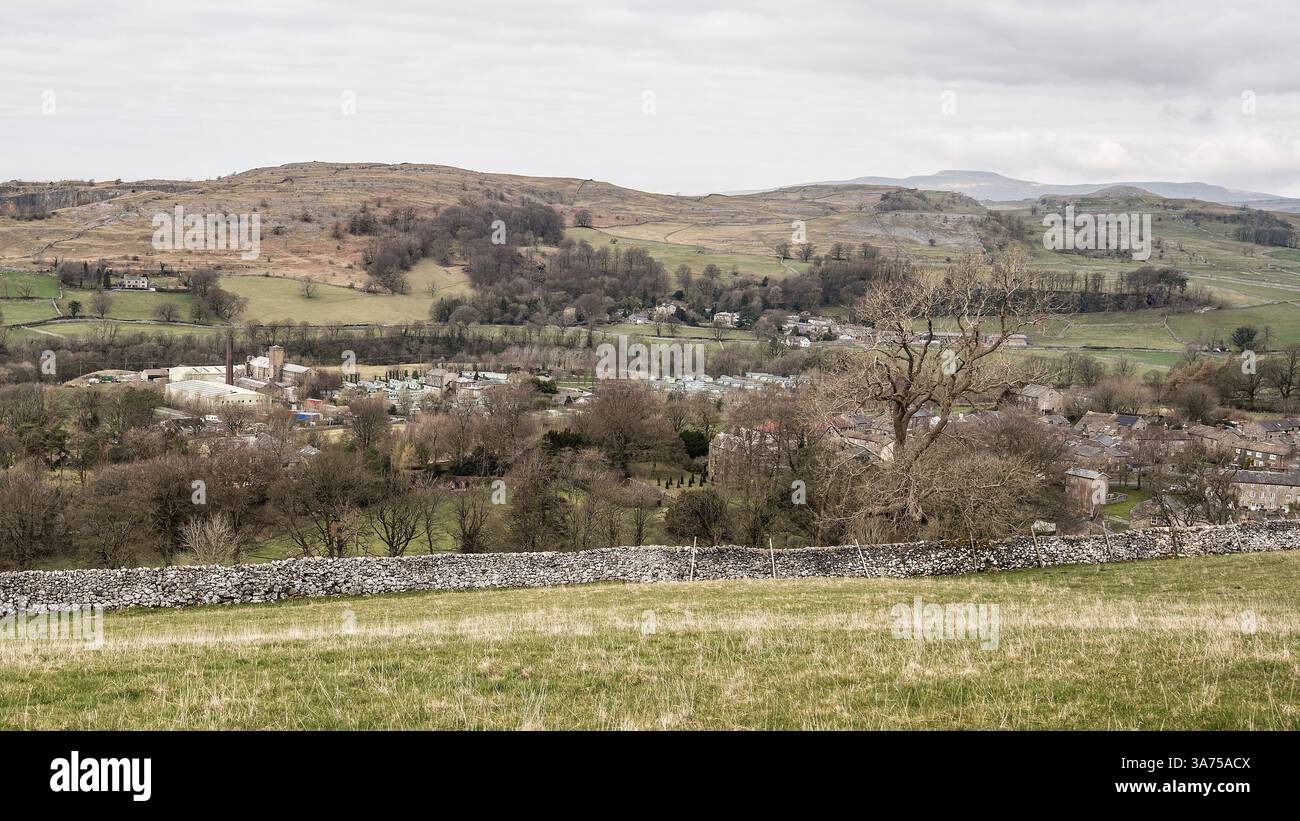 Caravan park stackhouse lane near settle hi-res stock photography and ...