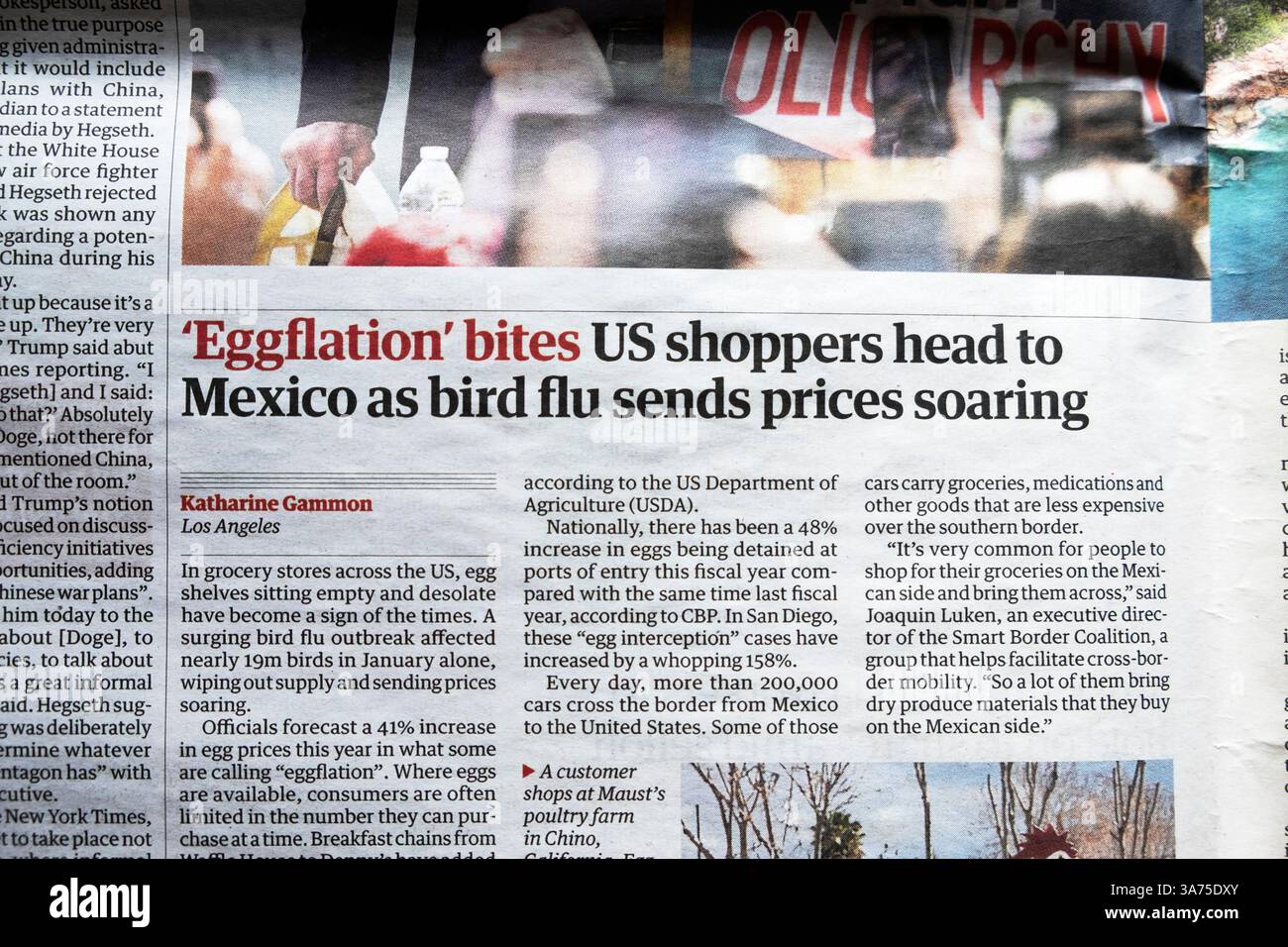 'Eggflation' bites US shoppers head to Mexico as bird flu sends prices ...