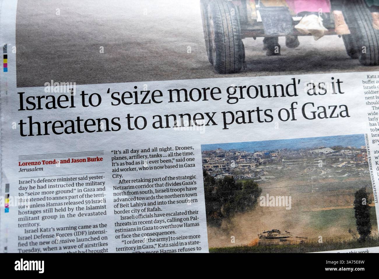 'Israel to 'seize more ground' as it threatens to annex parts of Gaza ...