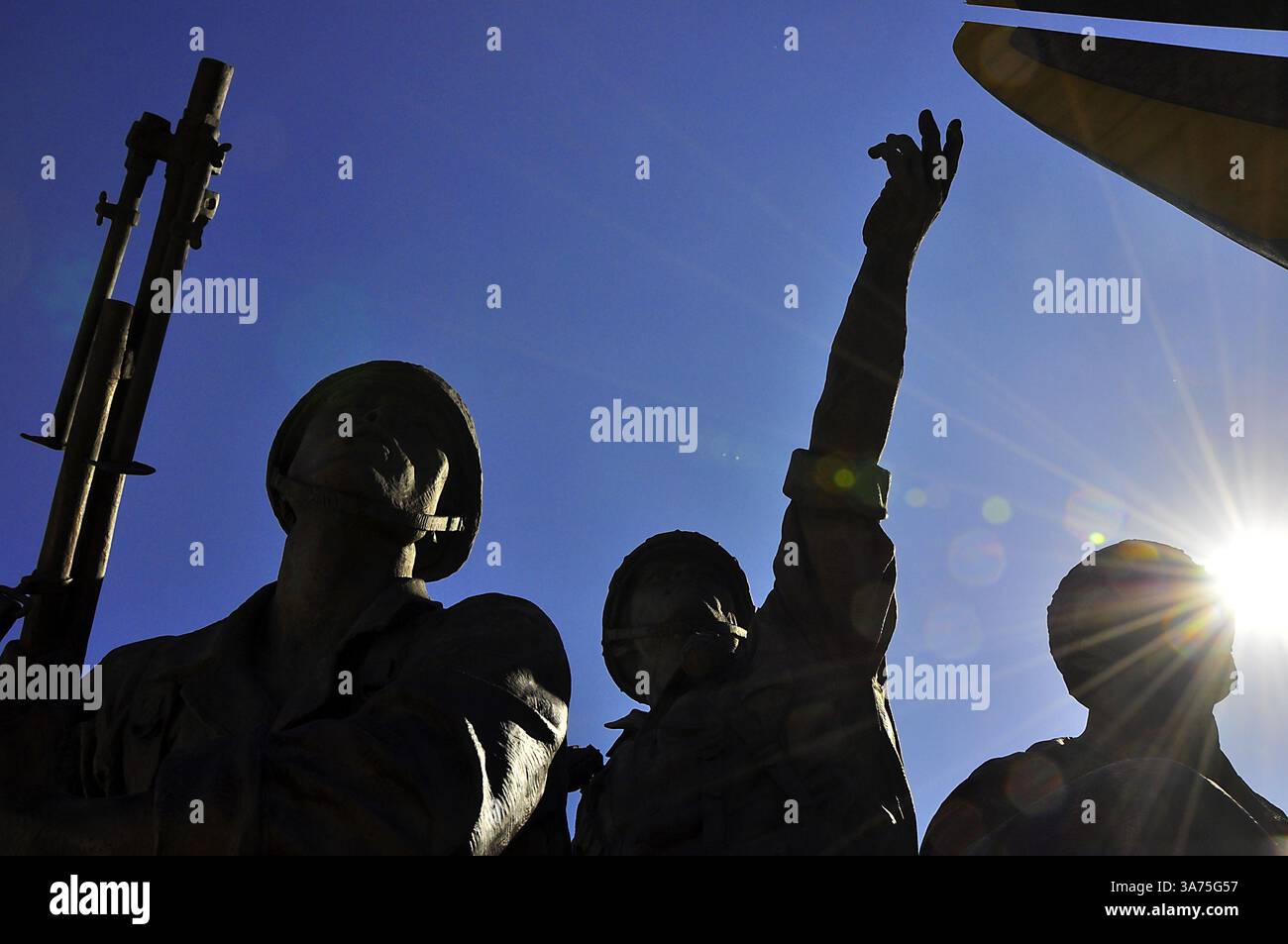 Oct. 17, 2011 - Seoul, South Korea - A detail of The Korean War ...