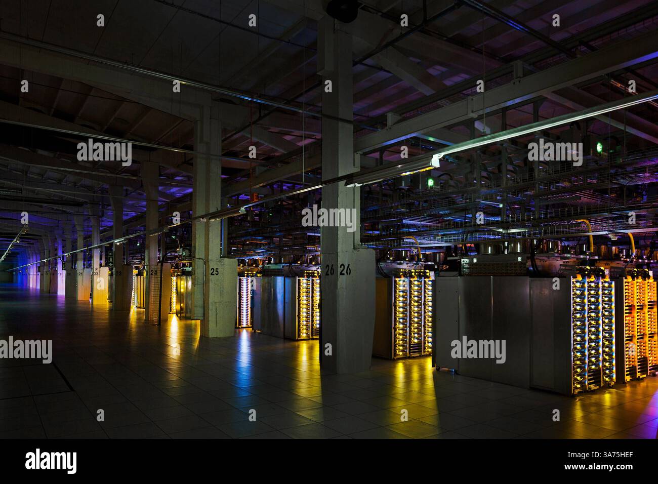 Oct. 17, 2012 - Hamina, Finland - Google renovated an old paper mill to ...