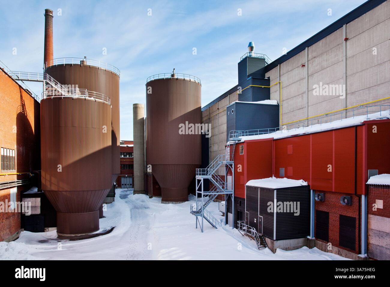 Oct. 17, 2012 - Hamina, Finland - The data center in Finland is ...