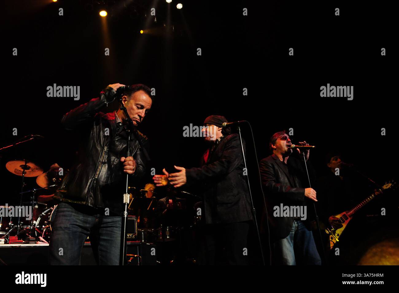 Steve van zandt bruce springsteen southside johnny hi-res stock ...