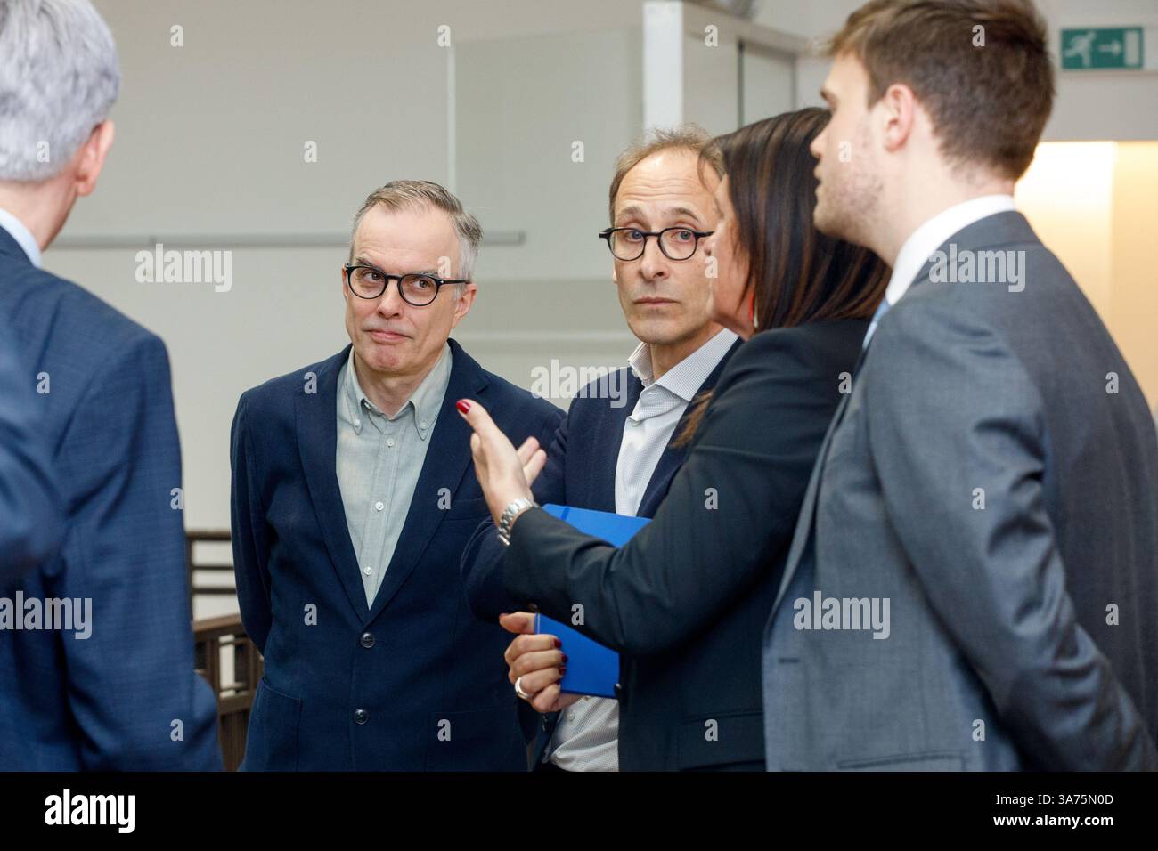 Brussels, Belgium. 26th Mar, 2025. Chief Imagery Philippe Francois and ...