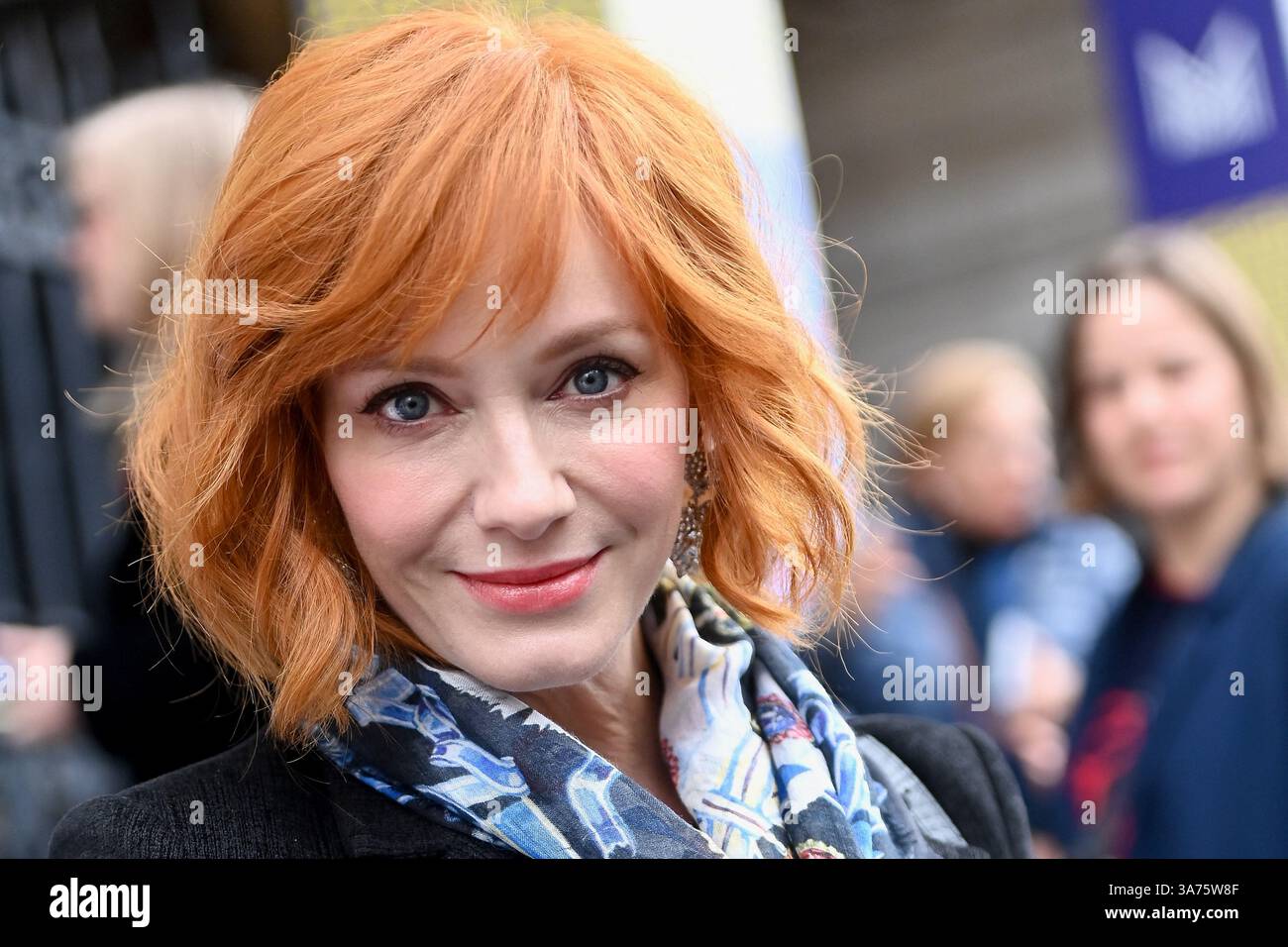 Paris, France. 26th Mar, 2025. Christina Hendricks arriving during the ...