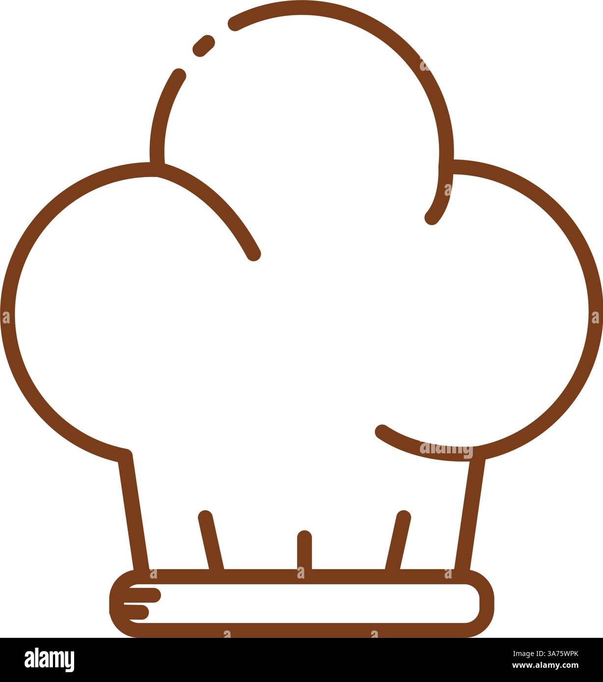 Chef baker cooking pastry Stock Vector Images - Alamy