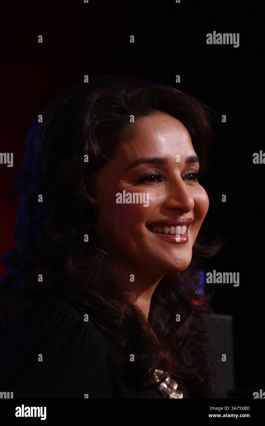 NEW DELHI, INDIA - DECEMBER 07: Bollywood actor Madhuri Dixit during ...