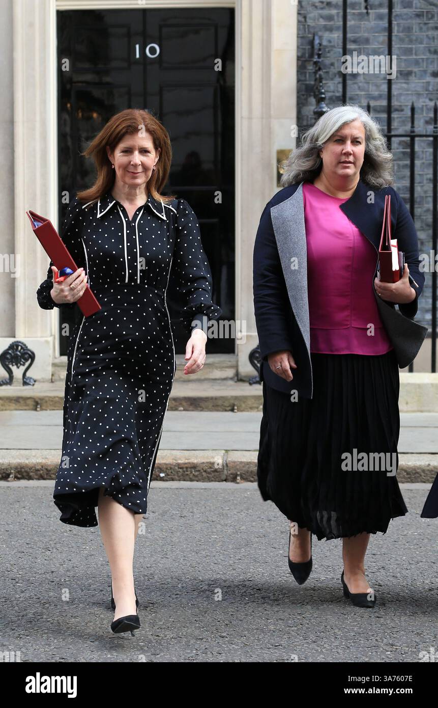 London, UK. 26th Mar, 2025. Jenny Chapman, UK international development ...