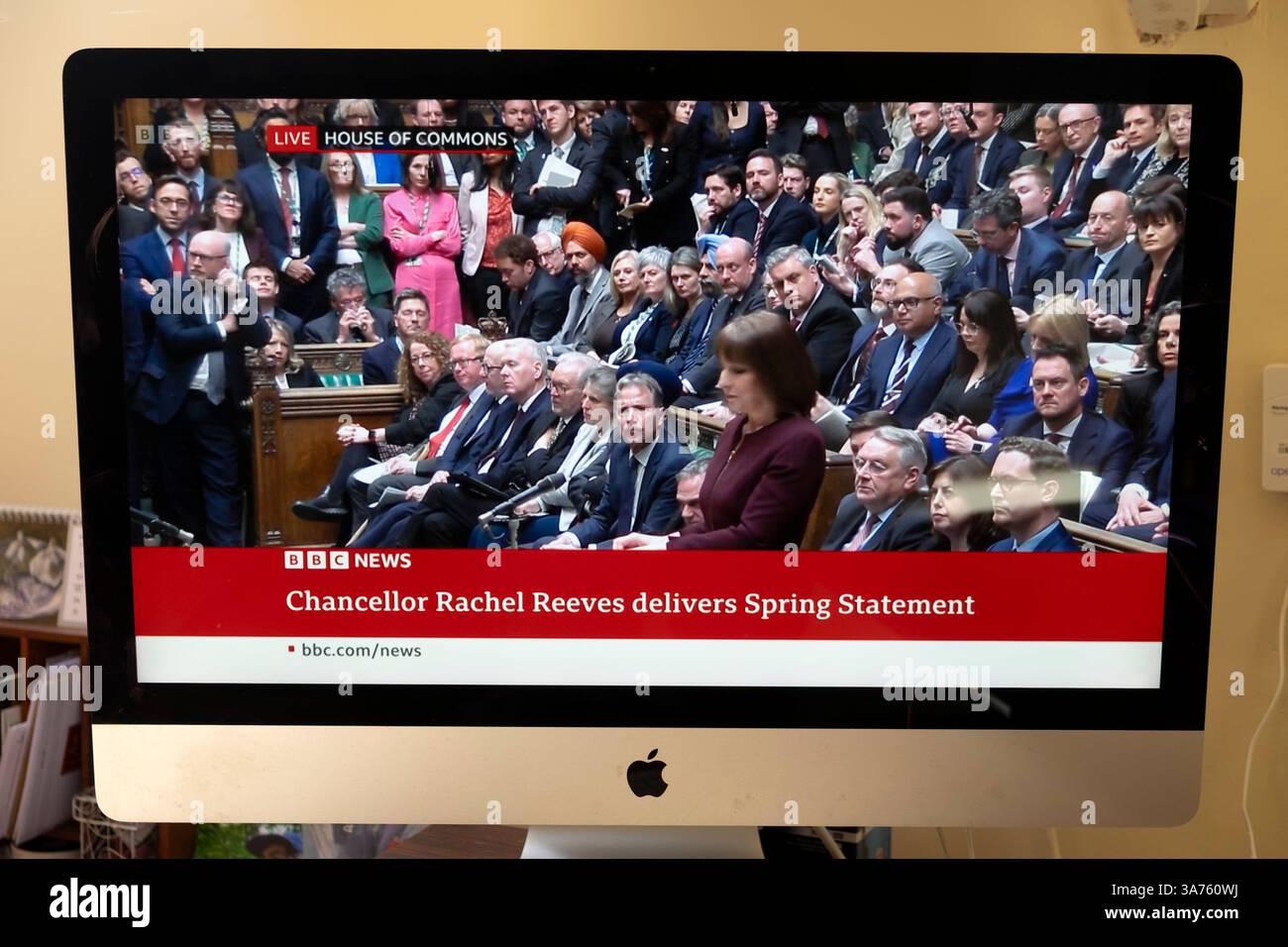 Rachel Reeves Chancellor of the Exchequer Labour government delivers ...