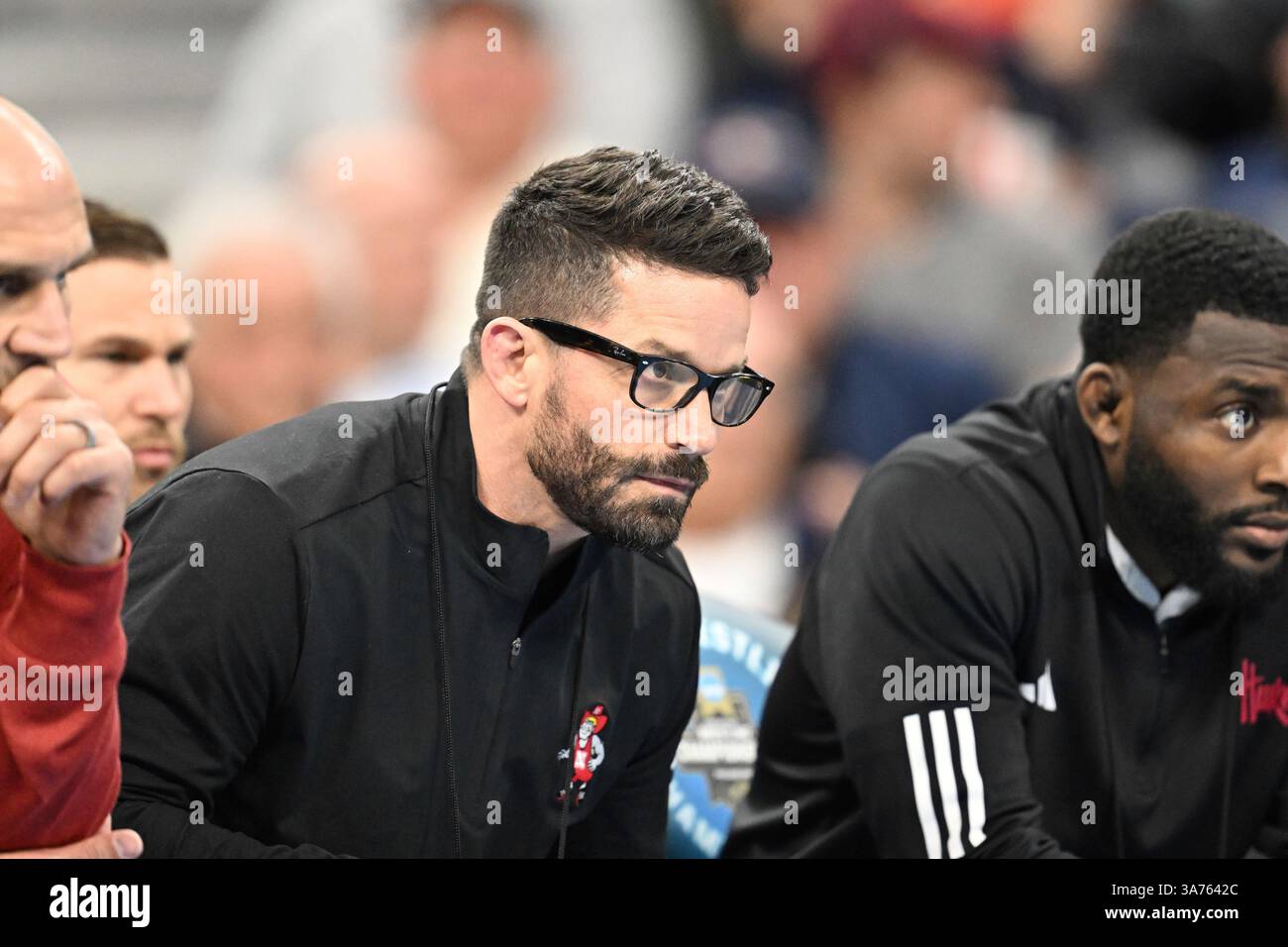 PHILADELPHIA, PA - MARCH 22: Nebraska University assistant coach Bryan ...