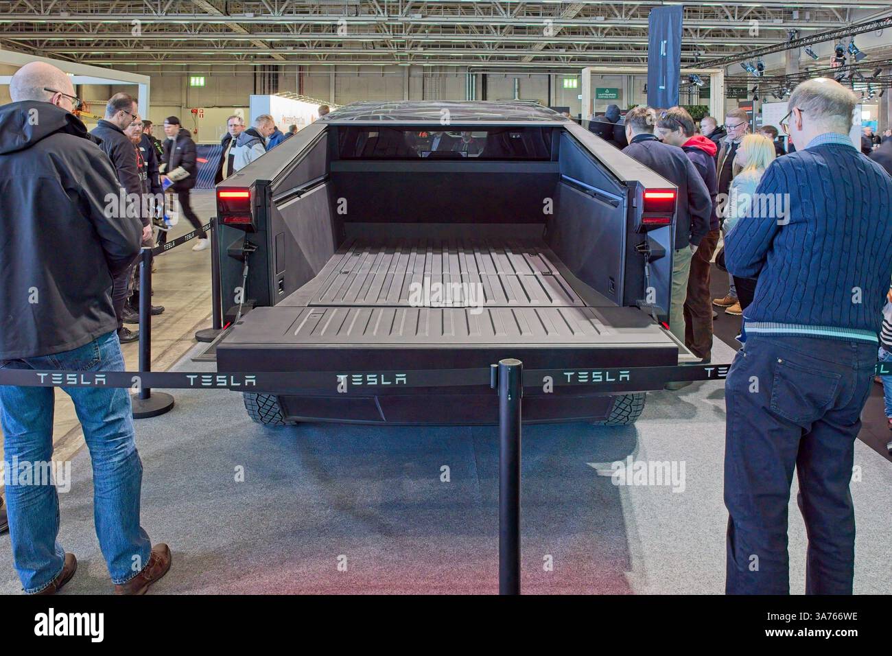 Pasila, Helsinki, Finland – March 14. 2025: Tesla Cybertruck electric ...
