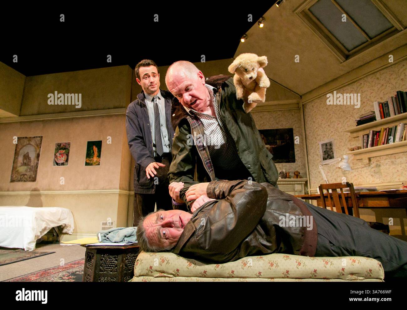 l-r: (rear) Joe McFadden (Andy Rollinson), (front) Richard O'Callaghan ...