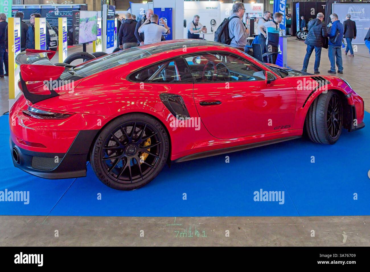 Pasila, Helsinki, Finland – March 14. 2025: Porsche 911 GT2 RS car at ...