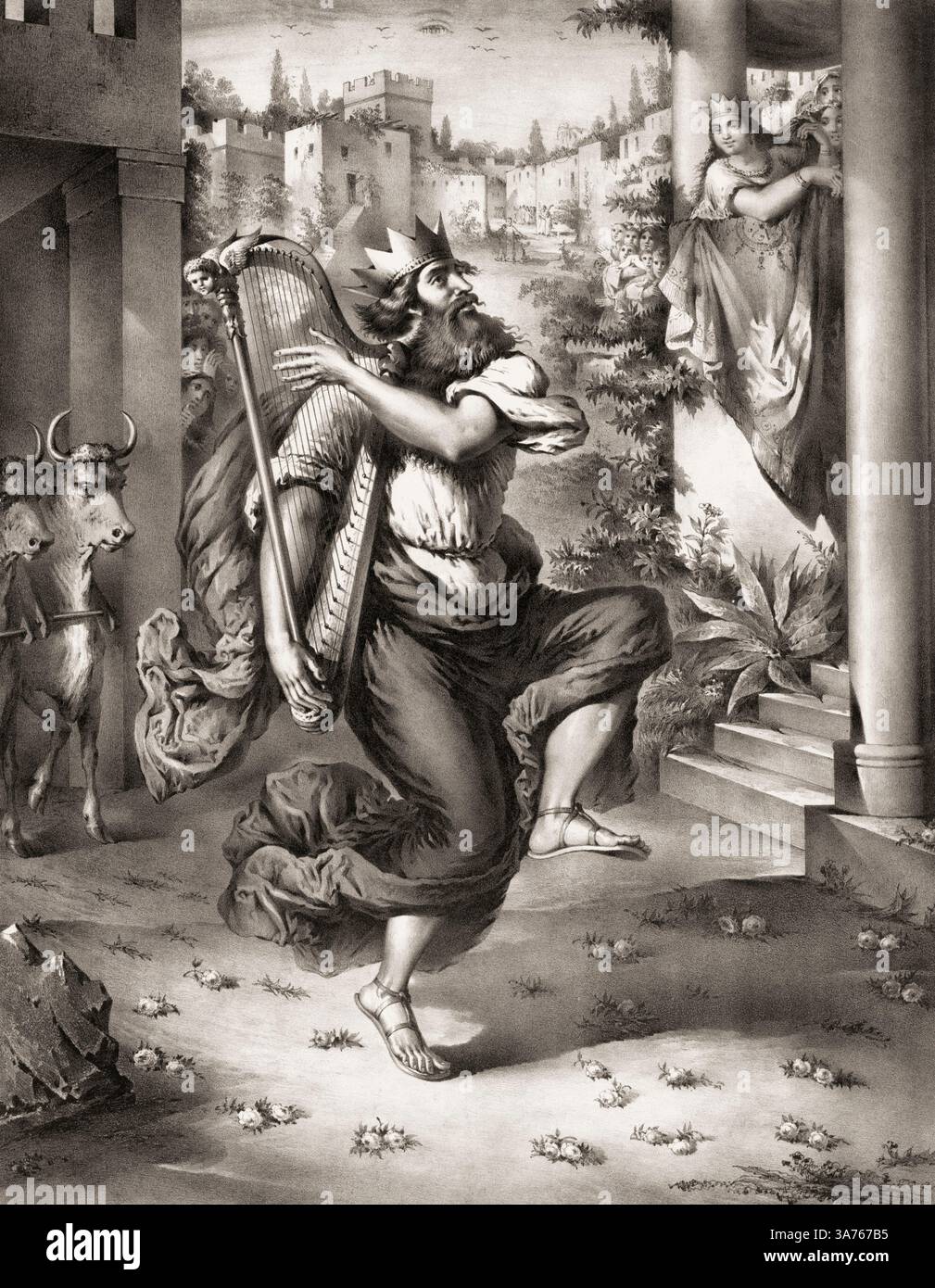 David, a king of ancient Israel and Judah and the third king of the ...