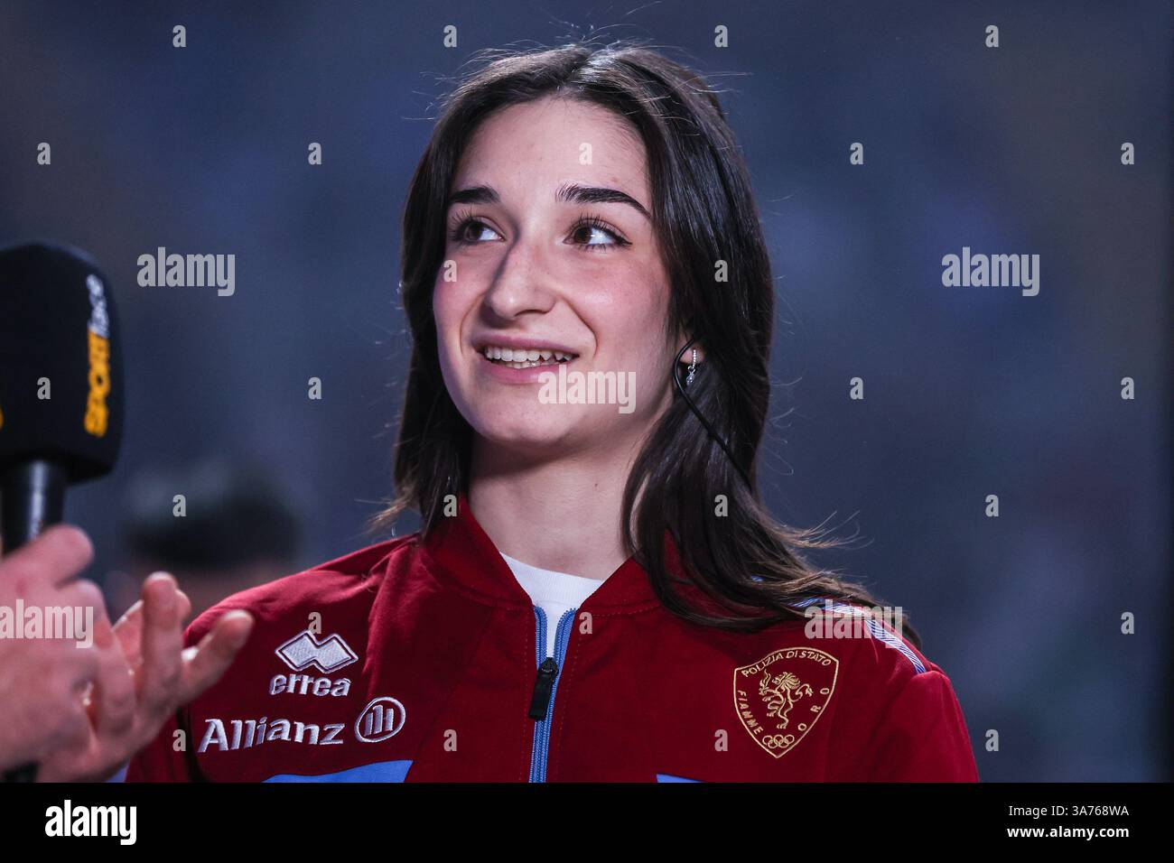 Elisa Iorio of Fiamme Oro seen during Artistic Gymnastics FGI Serie A ...