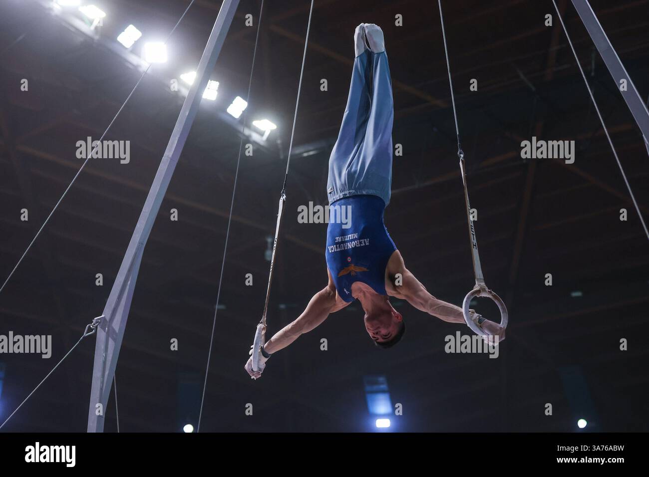 Yumin Abbadini of Areonautica Militare seen during Artistic Gymnastics ...