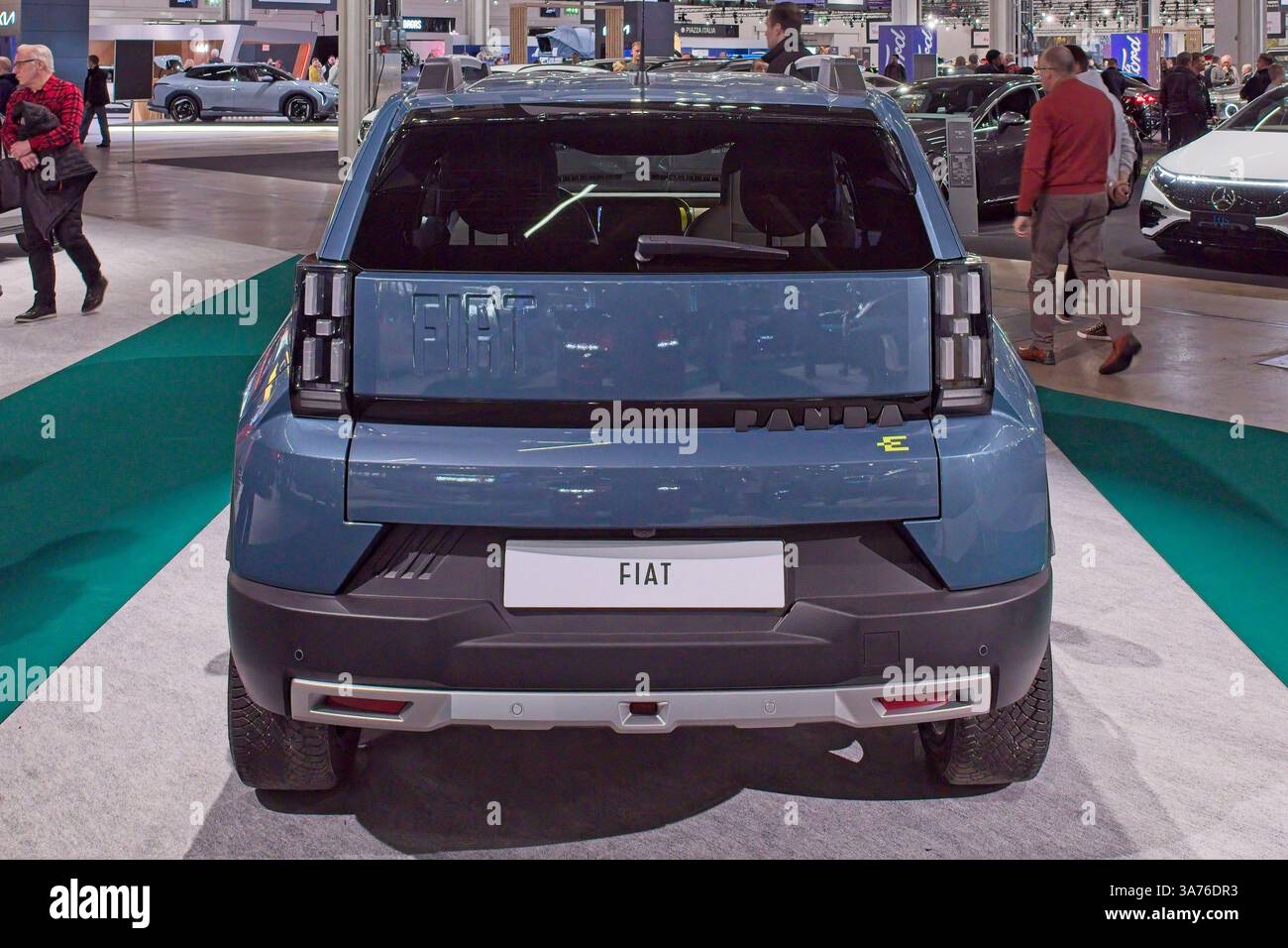 Pasila, Helsinki, Finland – March 14. 2025: Fiat Grande Panda car at ...