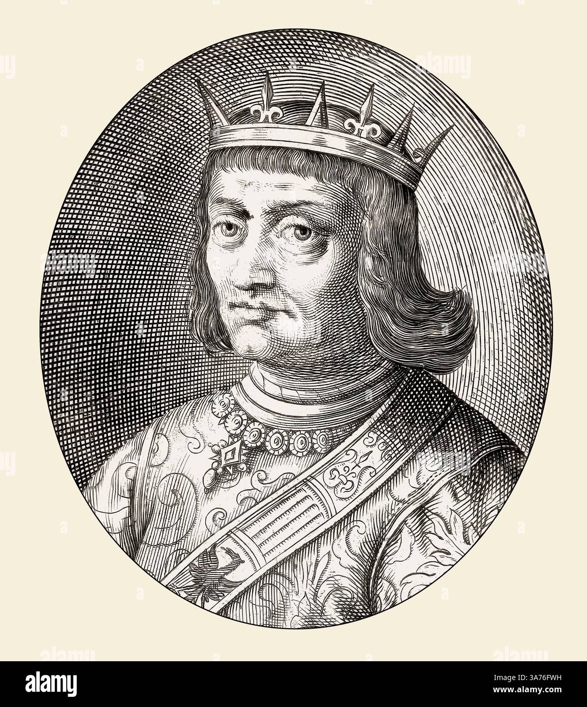 Solomon, Salomon or Jedidiah, the fourth monarch of the Kingdom of ...