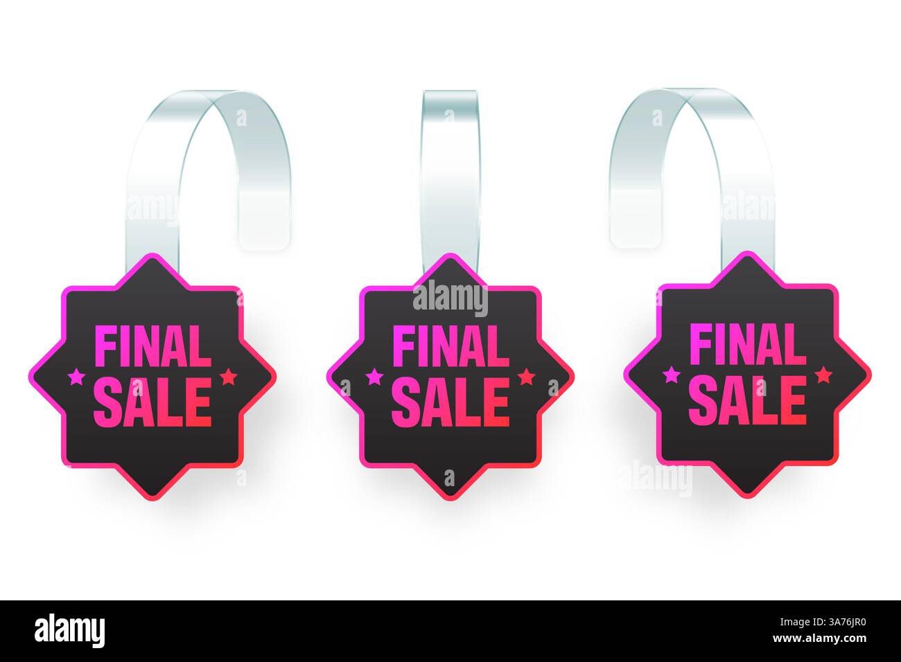 Retail realistic neon sign Stock Vector Images - Alamy