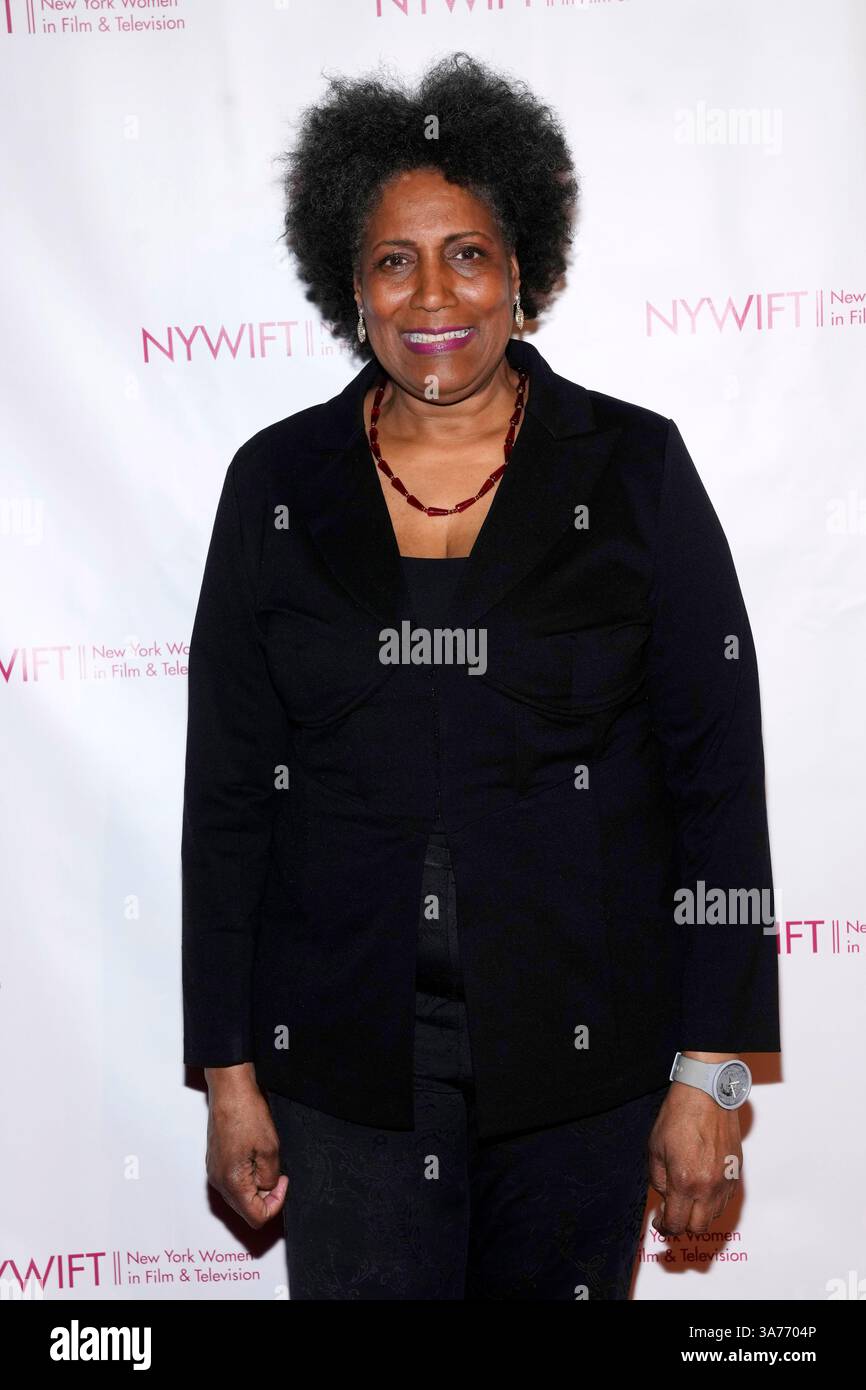 Nancy Giles attends the New York Women In Film & Television's 45th ...