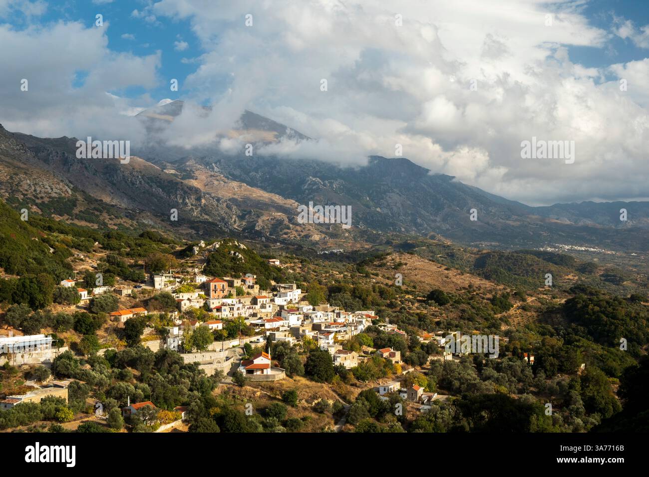 Nestled in the hills of Crete, Greece, the village of Kritsa stands as ...