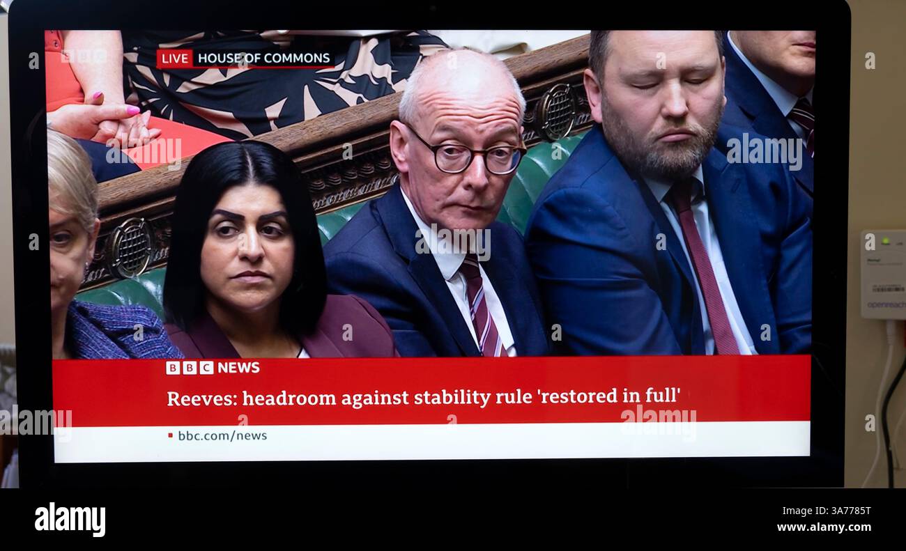 'Reeves: headroom against stability rule 'restored in full' . Rachel ...