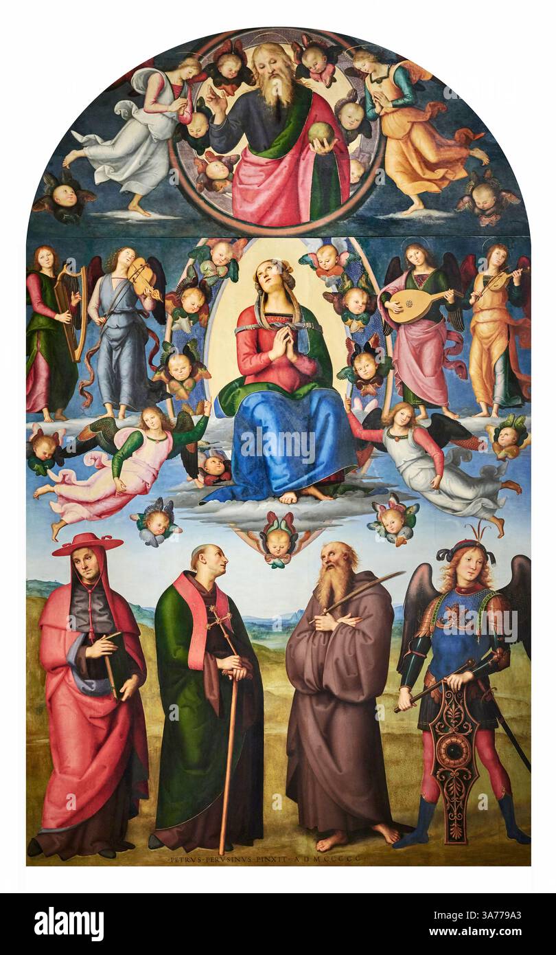 Assunzione della Vergine con San Bernardo degli Uberti, San Giovanni ...