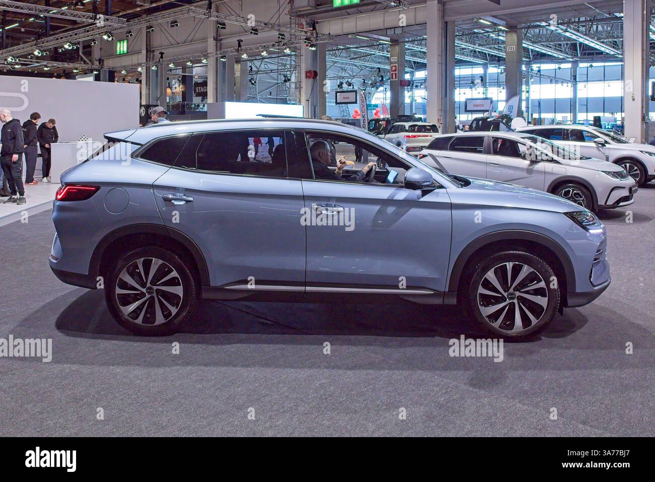 Pasila, Helsinki, Finland – March 14. 2025: Byd Seal U DM-i electric ...