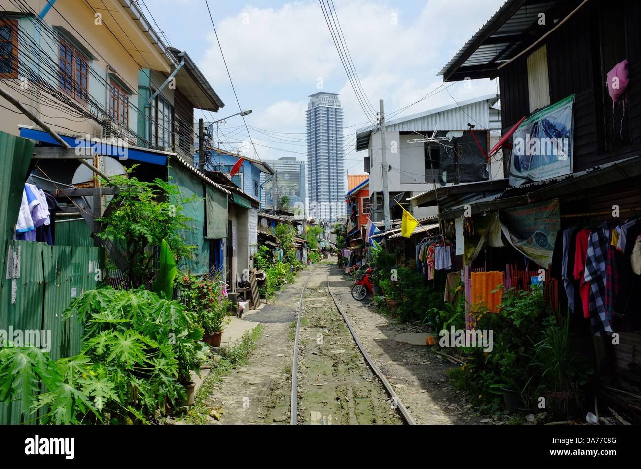 June 09, 2012 - Klong Toei, Bangkok, Thailand - The centre of the Klong ...