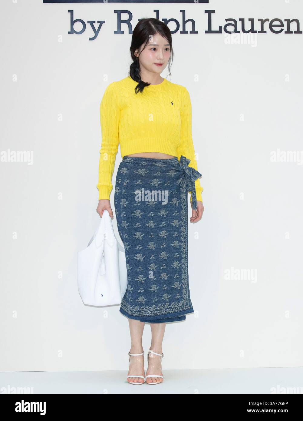 Seoul, South Korea. 26th Mar, 2025. South Korean actress Chae Seo-an ...