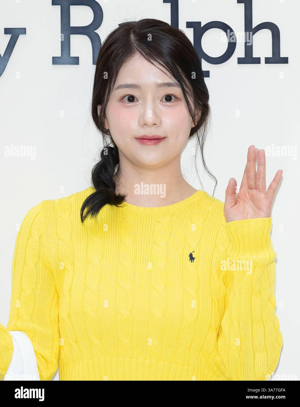 Seoul, South Korea. 26th Mar, 2025. South Korean actress Chae Seo-an ...