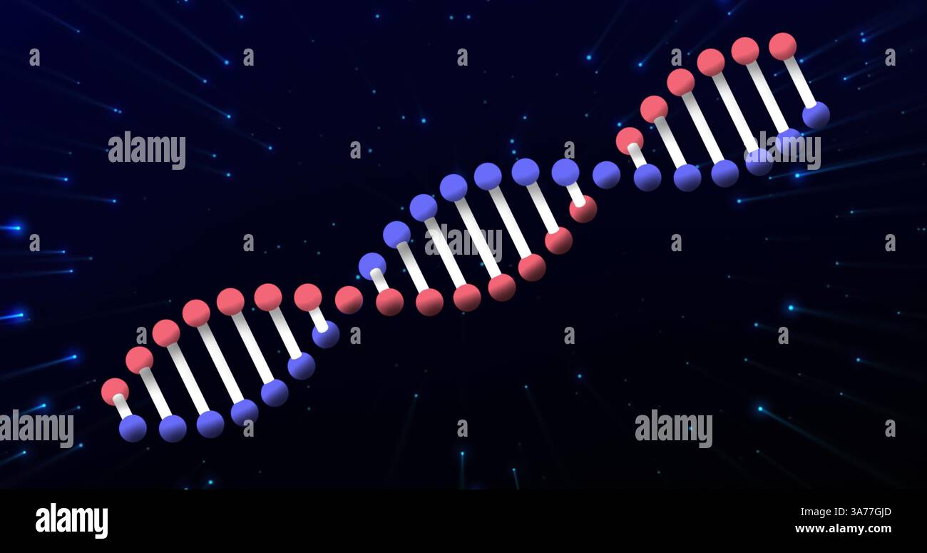 Dna structure spinning against african hi-res stock photography and ...