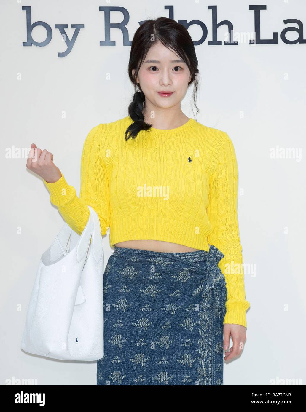 26 March 2025 - Seoul South Korea: South Korean actress Chae Seo-an ...