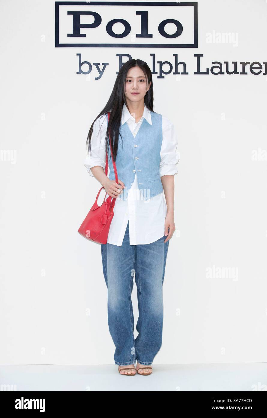 Seoul, South Korea. 26th Mar, 2025. South Korean actress Hong Hwa-yeon ...